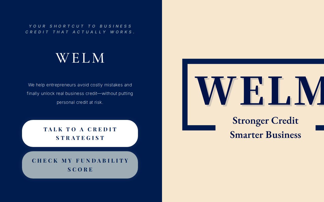 WELM | Stronger Credit. Smarter Business.